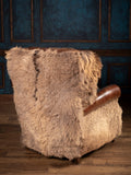 Buffalo Leather Pushback Recliner – Hair-on-Hide Western Comfort ...