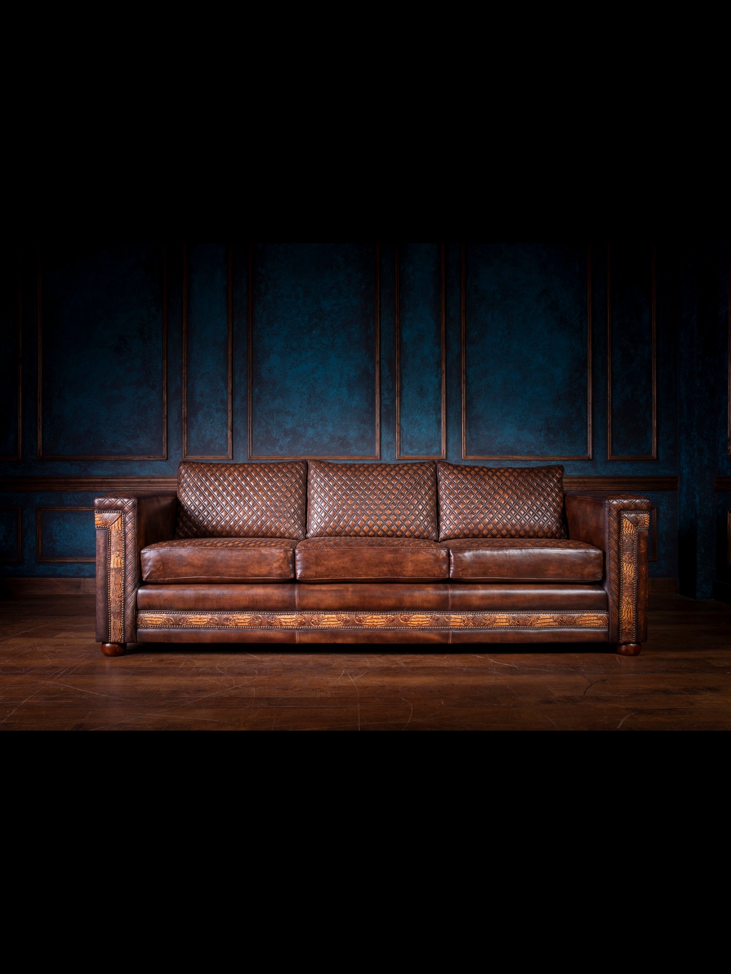 Quilted Leather Architect Sofa – Runyon's Fine Furniture