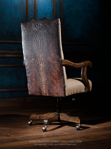 Scottsdale Western Desk Chair – Runyon's Fine Furniture