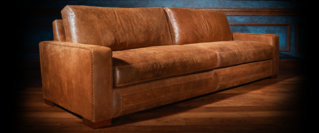 Downtown Cowboy Leather Sofa – Runyon's Fine Furniture
