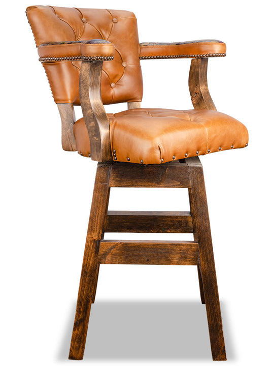 Western Bar Stools | Western Leather Bar Stools | Western Cowhide ...